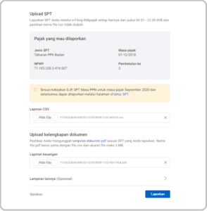 Tata Cara Pelaporan SPT Masa PPh Pasal 21 Online