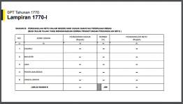Contoh Pengisian SPT Tahunan 1770