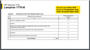 Contoh Pengisian SPT Tahunan 1770