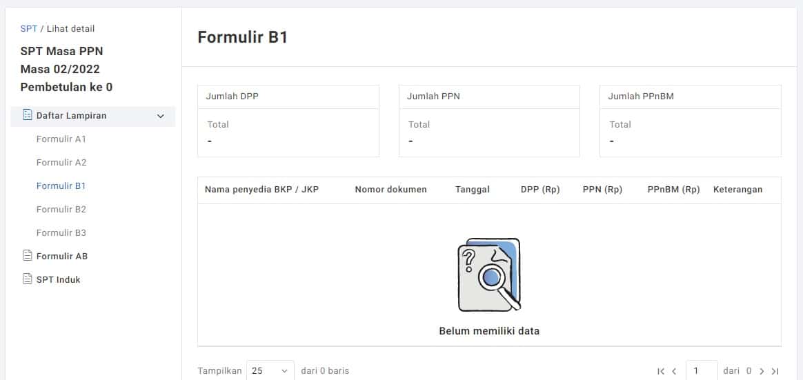 Bentuk, Contoh dan Tata Cara Pengisian SPT Masa PPN