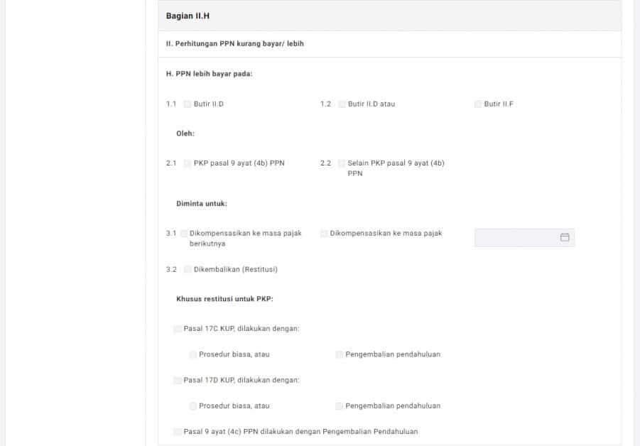 Bentuk Pengisian dan Contoh SPT Masa PPN Adalah Berikut ini!