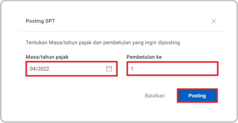 Cara Pembetulan SPT Masa PPN di Web-eFaktur