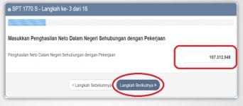 Cara Lapor SPT Pajak Online 1770 S Lebih Bayar di e-Filing