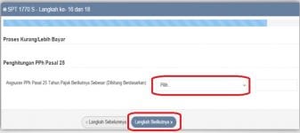 Cara Lapor SPT Pajak Online 1770 S Lebih Bayar di e-Filing