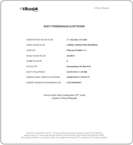 Cara Lapor SPT Pajak Online 1770 S Lebih Bayar di e-Filing