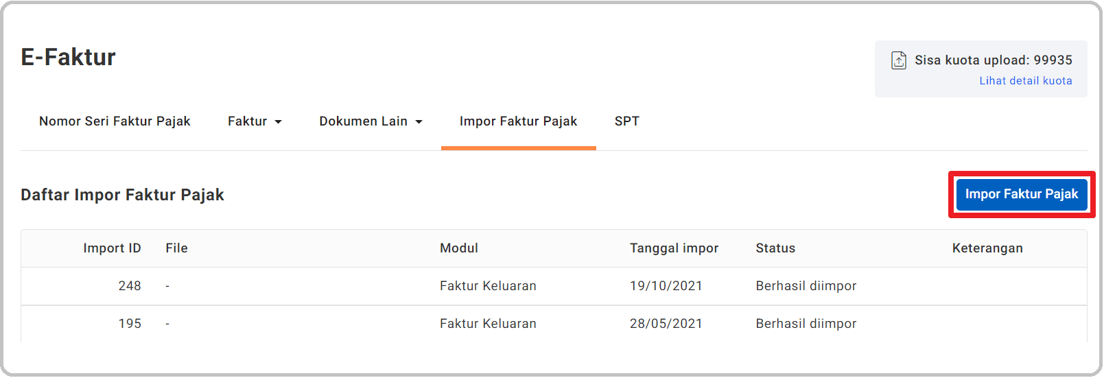 Cara Input Faktur Pajak Masukan Prepopulated di e-Faktur