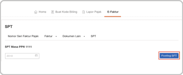 Cara Lapor SPT Masa PPN Online di e-Faktur