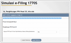 Tahapan Cara Mengisi SPT Tahunan 1770s Online e-Filing