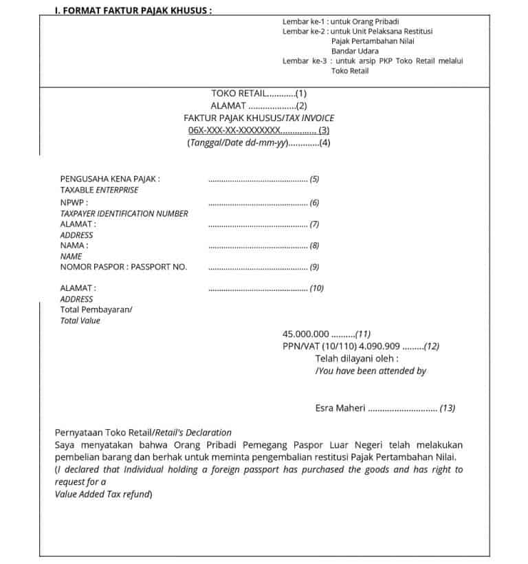 Cara Membuat Faktur Pajak di e-Faktur dan Contoh Format