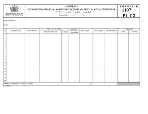 Form SPT Masa PPN 1111 Excel Terbaru & Formulir SPT Masa PPN 1107