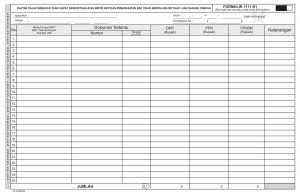 Form SPT Masa PPN 1111 Excel Terbaru & Formulir SPT Masa PPN 1107