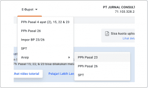 Cara Lapor SPT Masa PPh Unifikasi dan Contoh Form SPT PPh 23