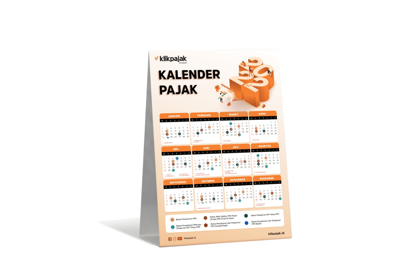 Kalender Pajak Terbaru - Klikpajak