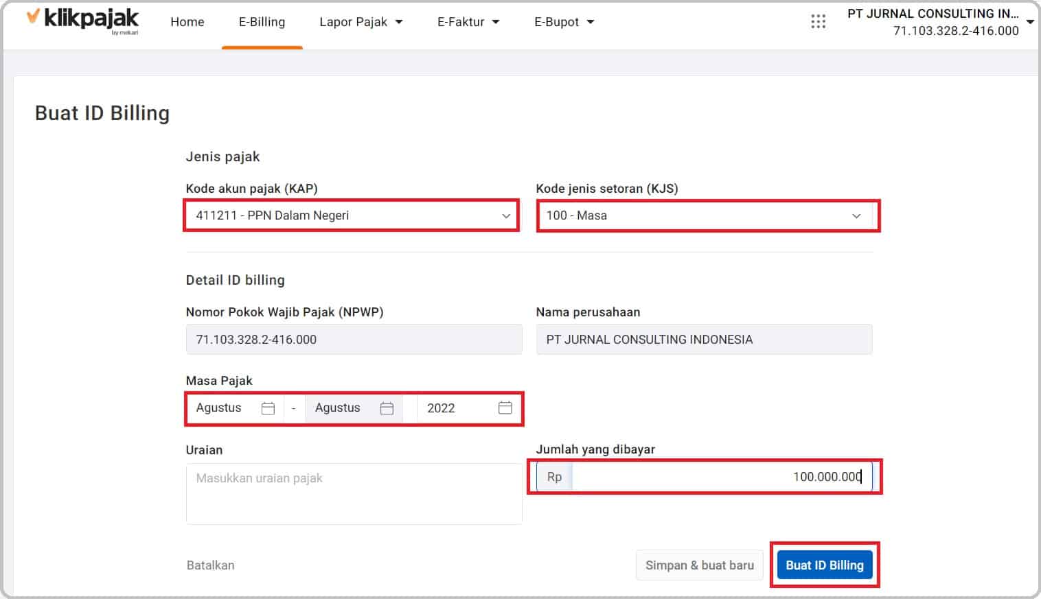 Cara Bayar Pajak PPN Online di eBilling itu Begini!