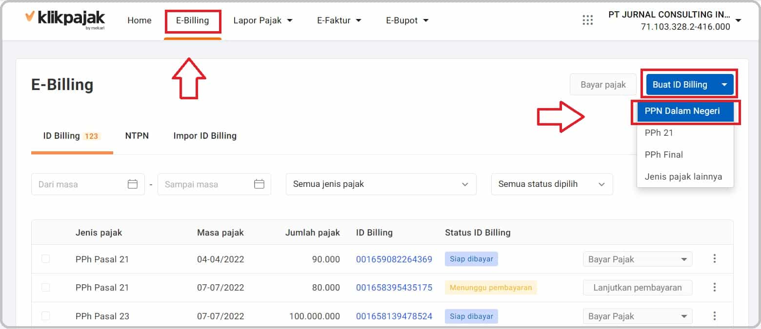 Cara Bayar Pajak PPN Online di eBilling itu Begini!