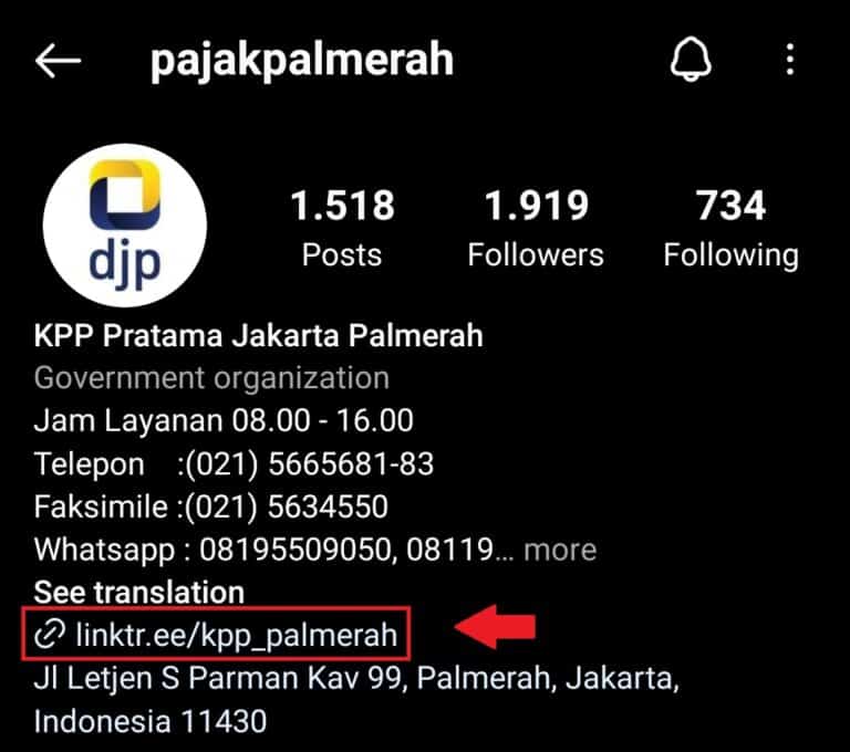 No Whatsapp Pajak DJP dan Bagaimana Cara Cek Nomor KPP?